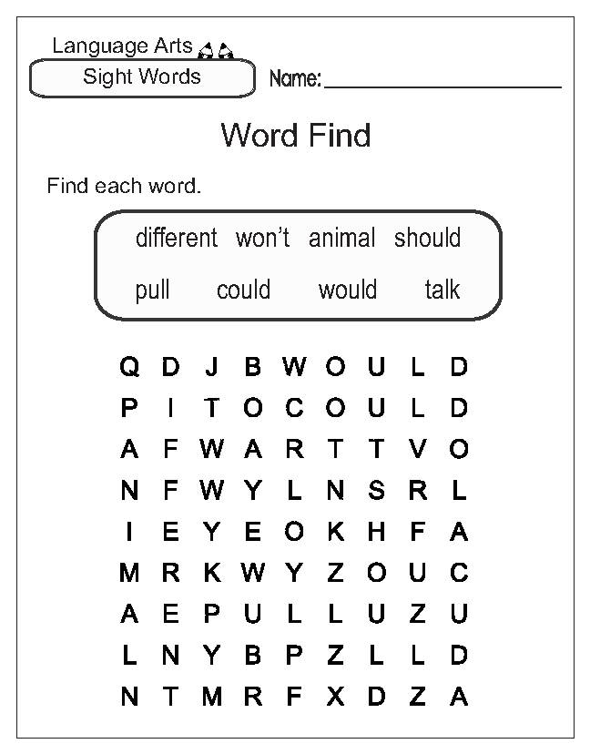 First Grade Math and Language Arts (ELA) Worksheet bundle. Digital ...