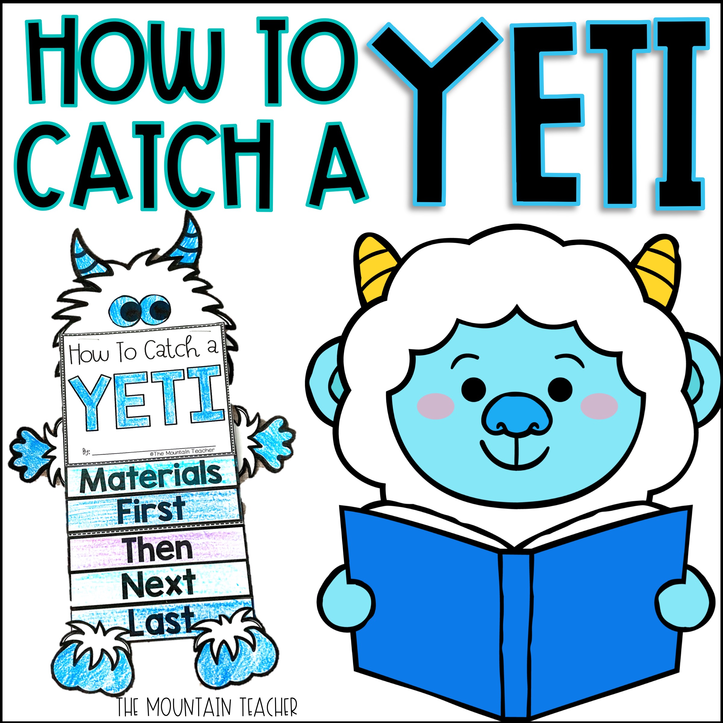 How To Catch A Yeti January Writing Template And Bulletin Board Craft how-to-catch-a-yeti-january-writing-template-and-bulletin-board-craft