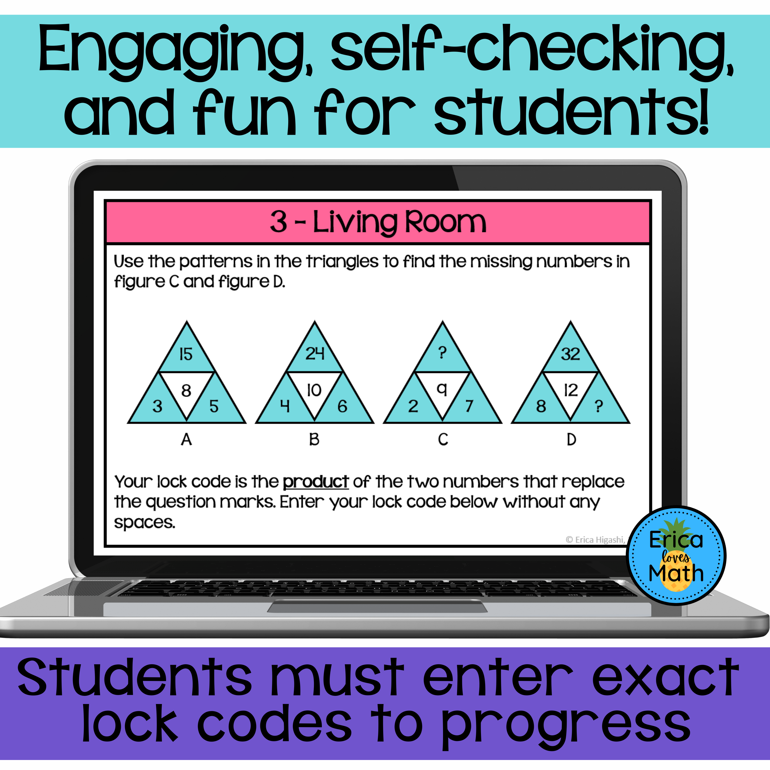 Number Puzzles & Logic Escape Room Activity - Classful