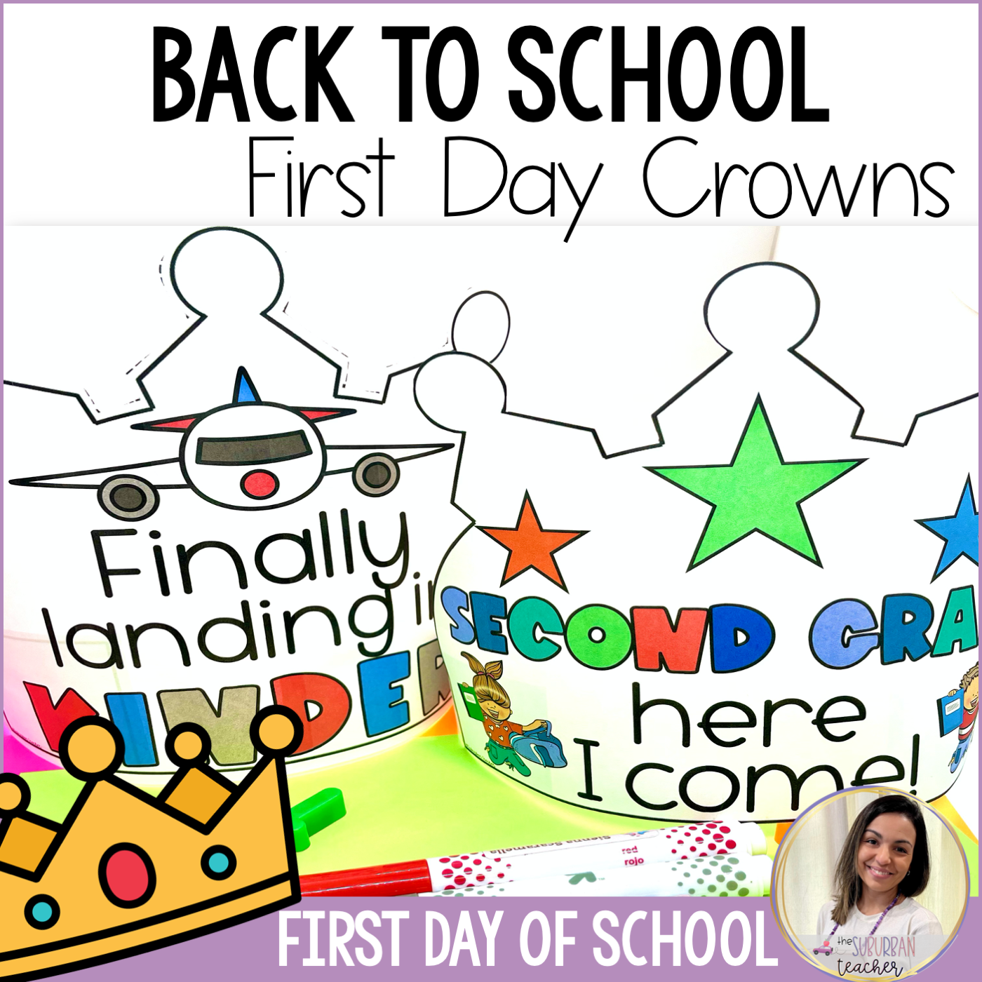 Back To School Craftivity First Day Of School Crowns Classful back-to-school-craftivity-first-day-of-school-crowns-classful