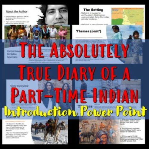 The Absolutely True Diary of a Part Time Indian Introduction Power ...