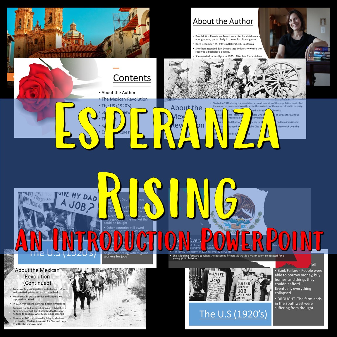Esperanza Rising- An Introduction PowerPoint - Classful