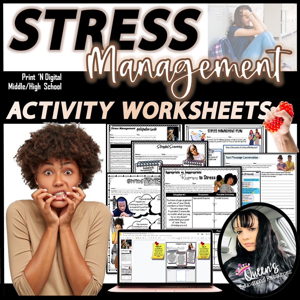 Stress Management Activity Worksheets For Teens Classful stress-management-activity-worksheets-for-teens-classful