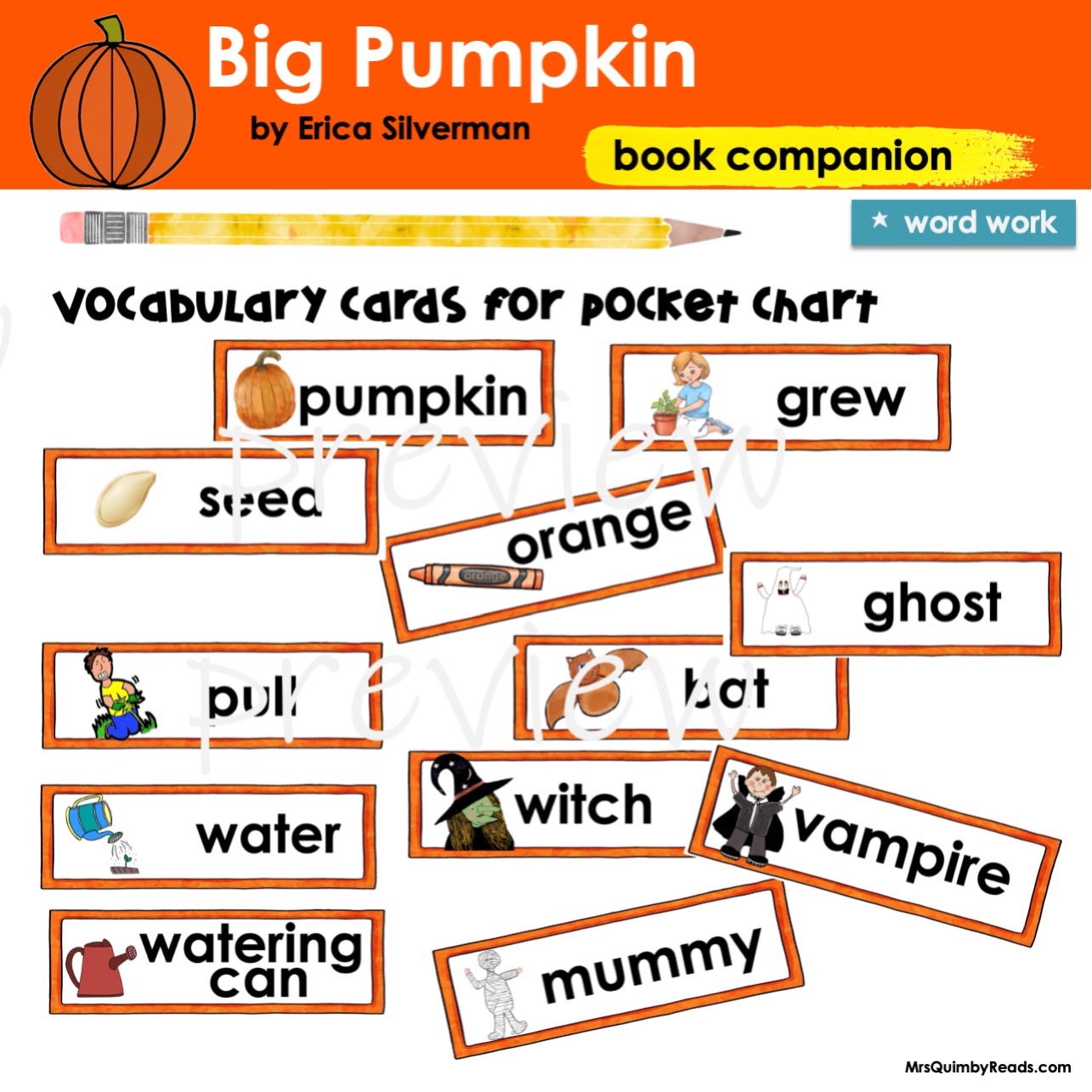 Big Pumpkin | Book Companion | Children's Literature | First Grade ...