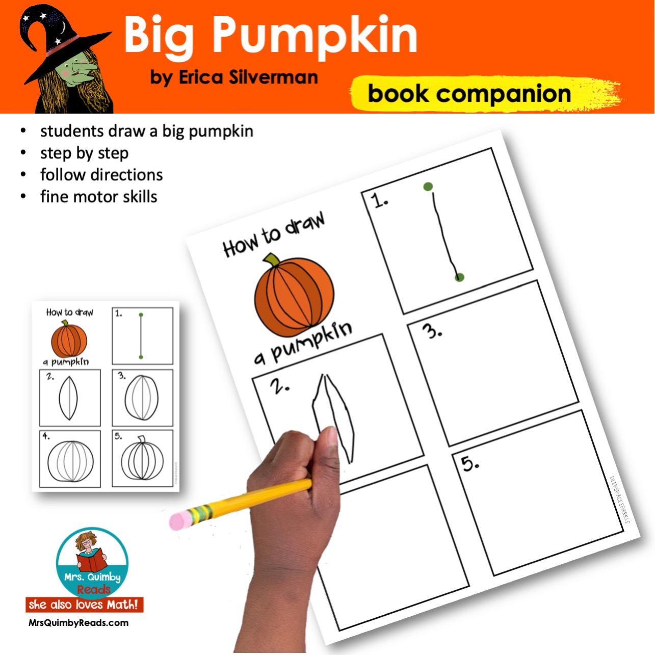 Big Pumpkin | Book Companion | Children's Literature | First Grade ...