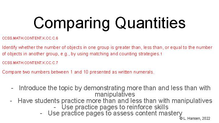 Comparing Quantities - Classful
