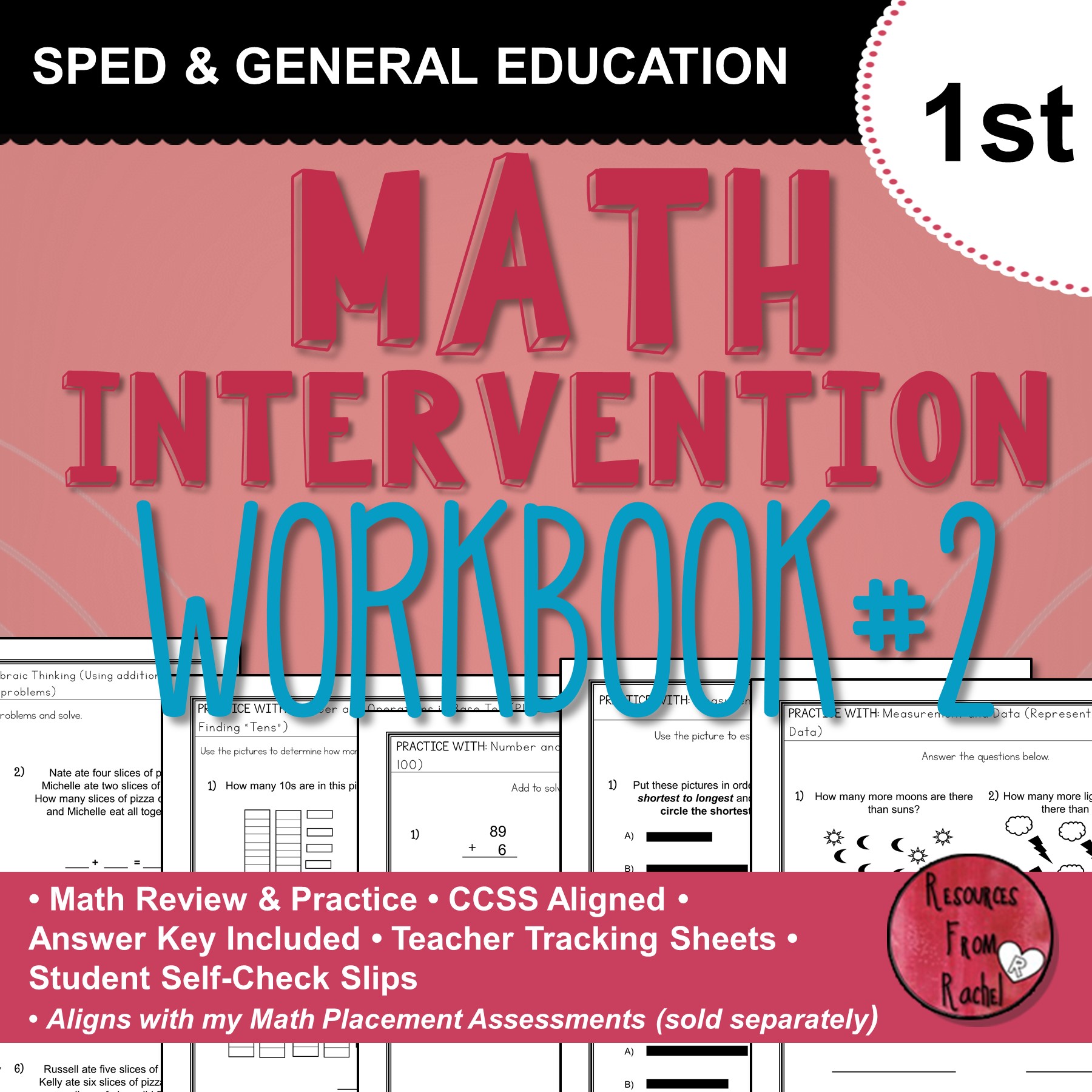 Math Intervention Workbook 1st Grade Book 2 Classful