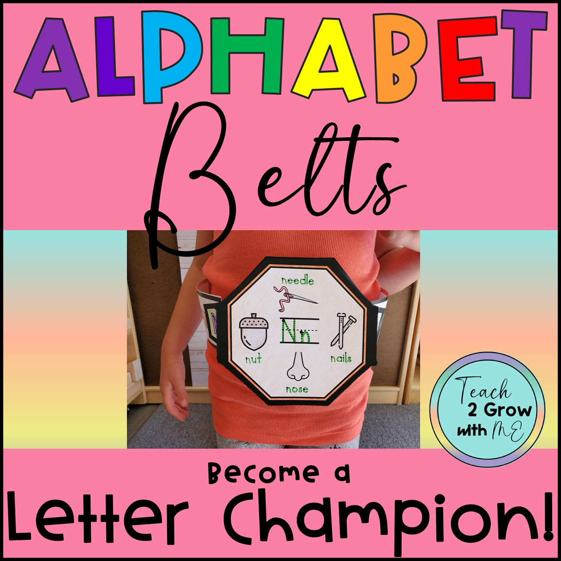 Alphabet Phonics Belts Beginning Sounds Letter Of The Week Crafts alphabet-phonics-belts-beginning-sounds-letter-of-the-week-crafts