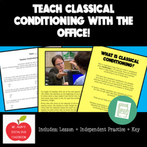 Classical Conditioning using THE OFFICE - Classful