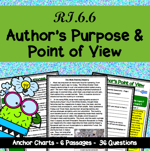 RI.6.6- Author's Purpose and Point of View - Classful