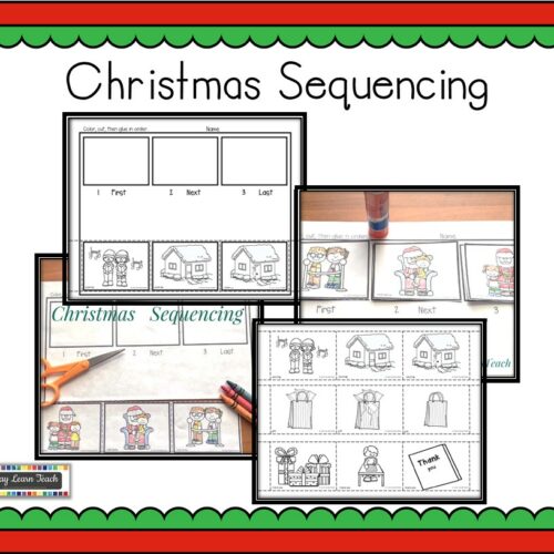 Christmas Sequencing - Classful