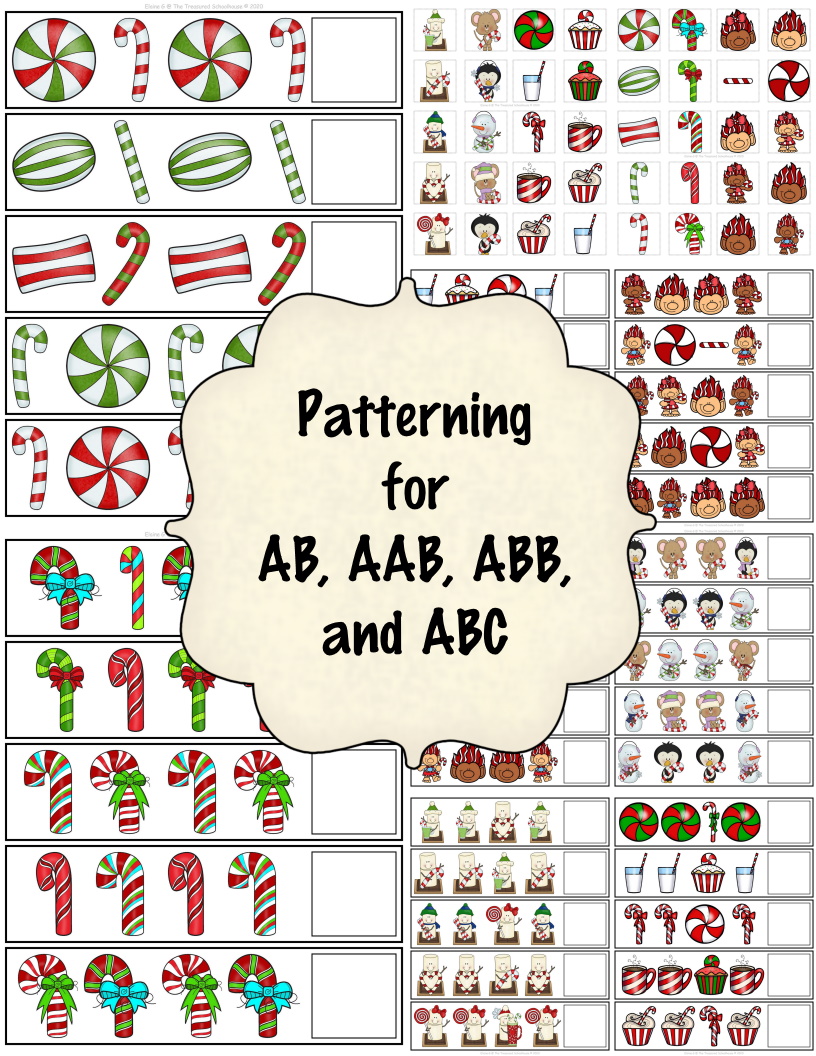 Candy Cane Math Pack - Classful