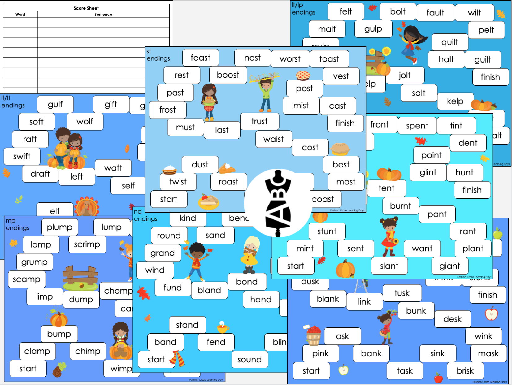 Ending Blends Games - Classful