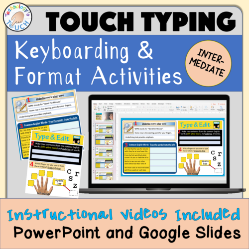 Keyboarding/Touch Typing - Skills Building - Classful
