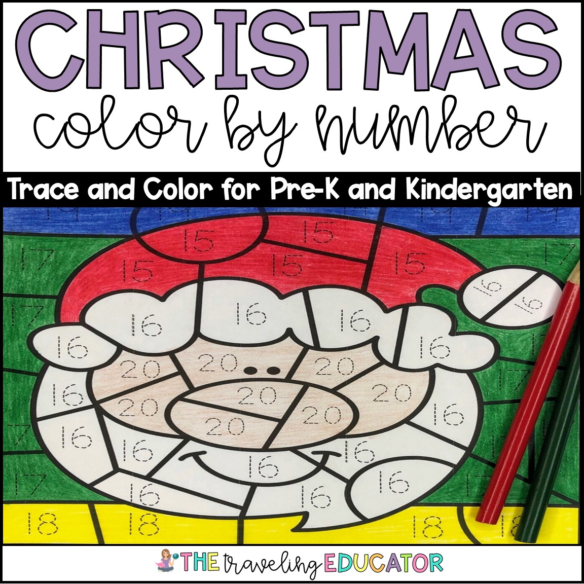 Christmas Color by Number - Classful
