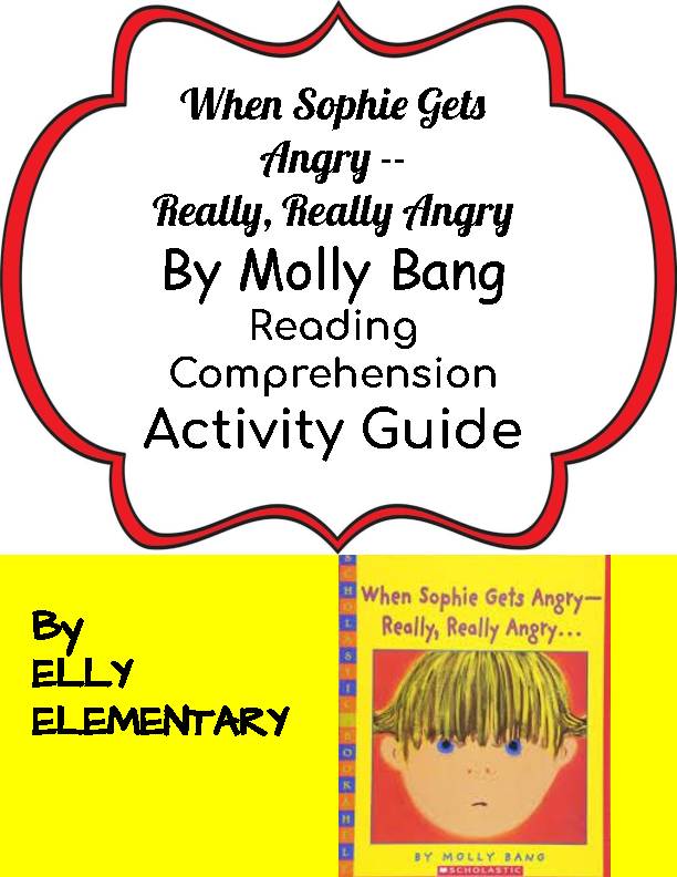 WHEN SOPHIE GETS ANGRY -- REALLY, REALLY, ANGRY READING RESOURCES ...