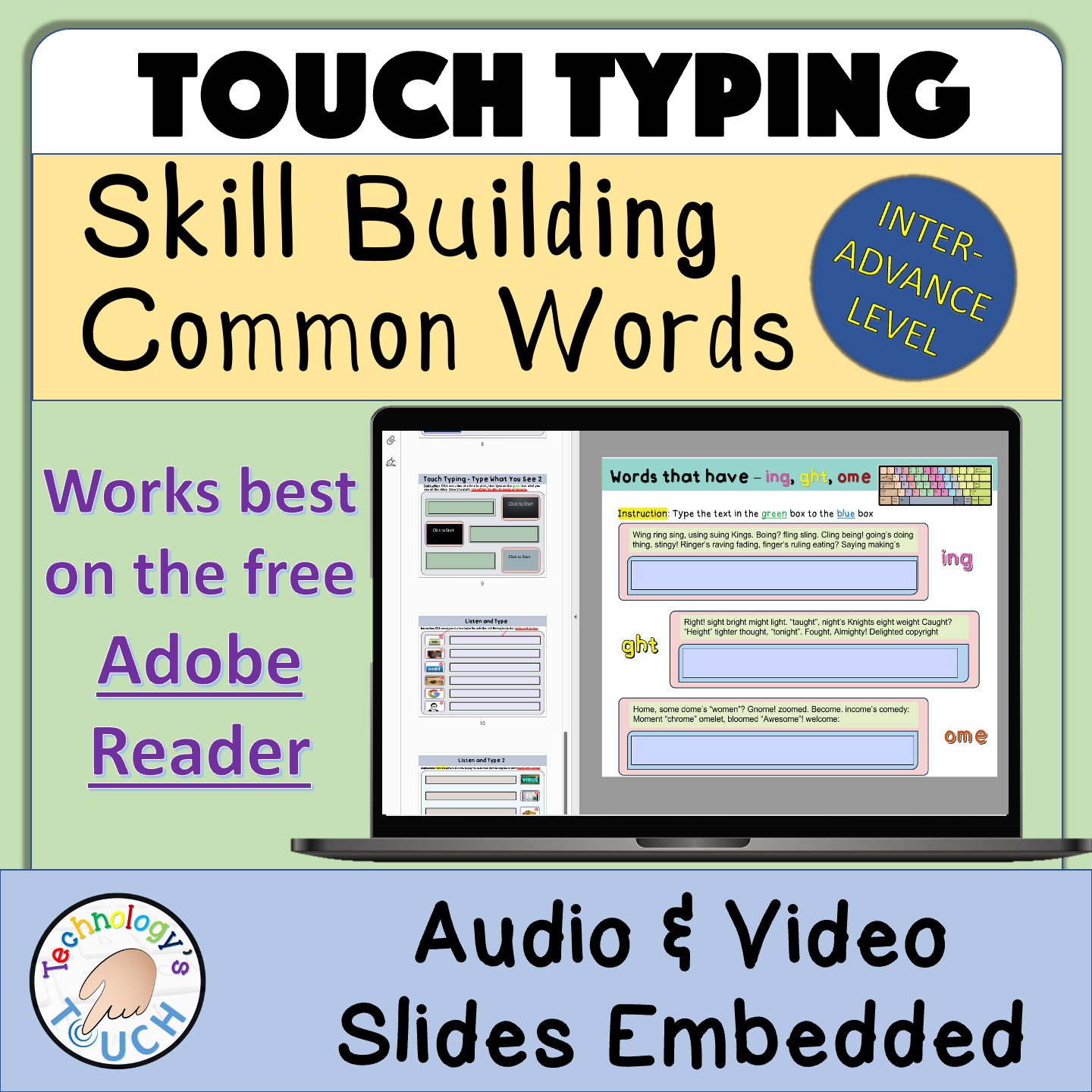 Keyboarding/Touch Typing - Skills Building - Classful