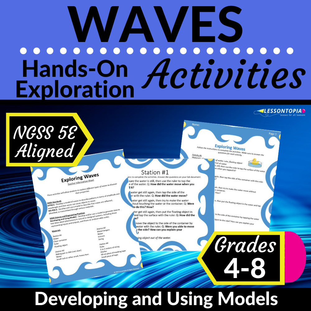 Waves | 5E Lesson Plan | Lab Activities - Classful