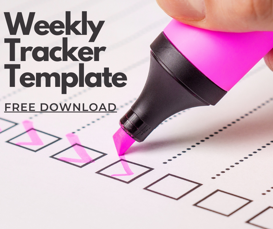Weekly Tracker Downloadable