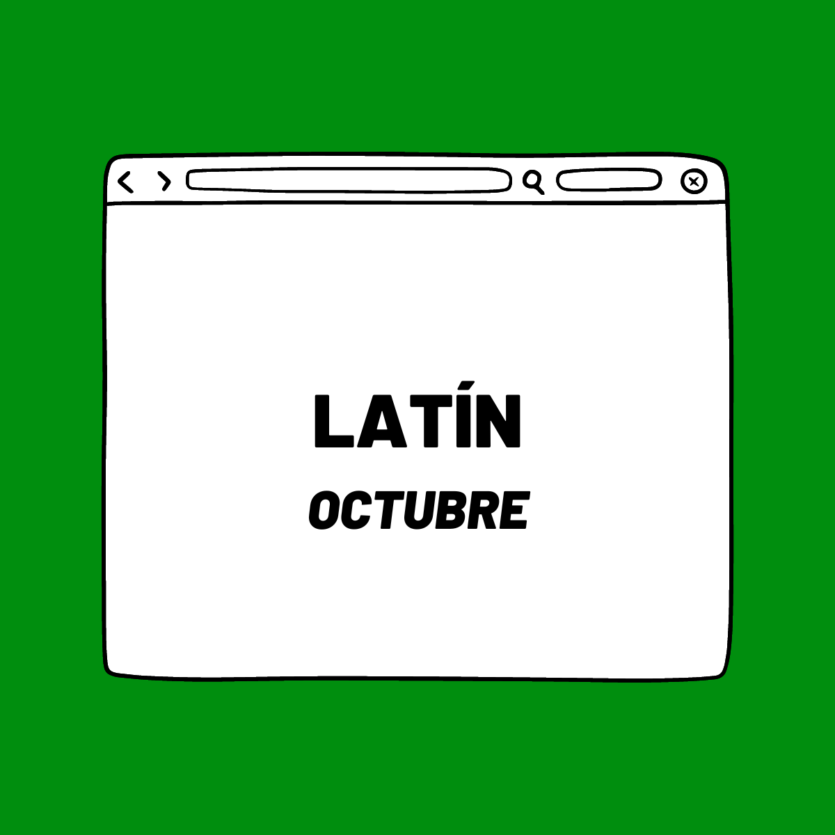Latín - Octubre