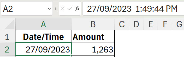 Solving A Date Time Issue In Excel