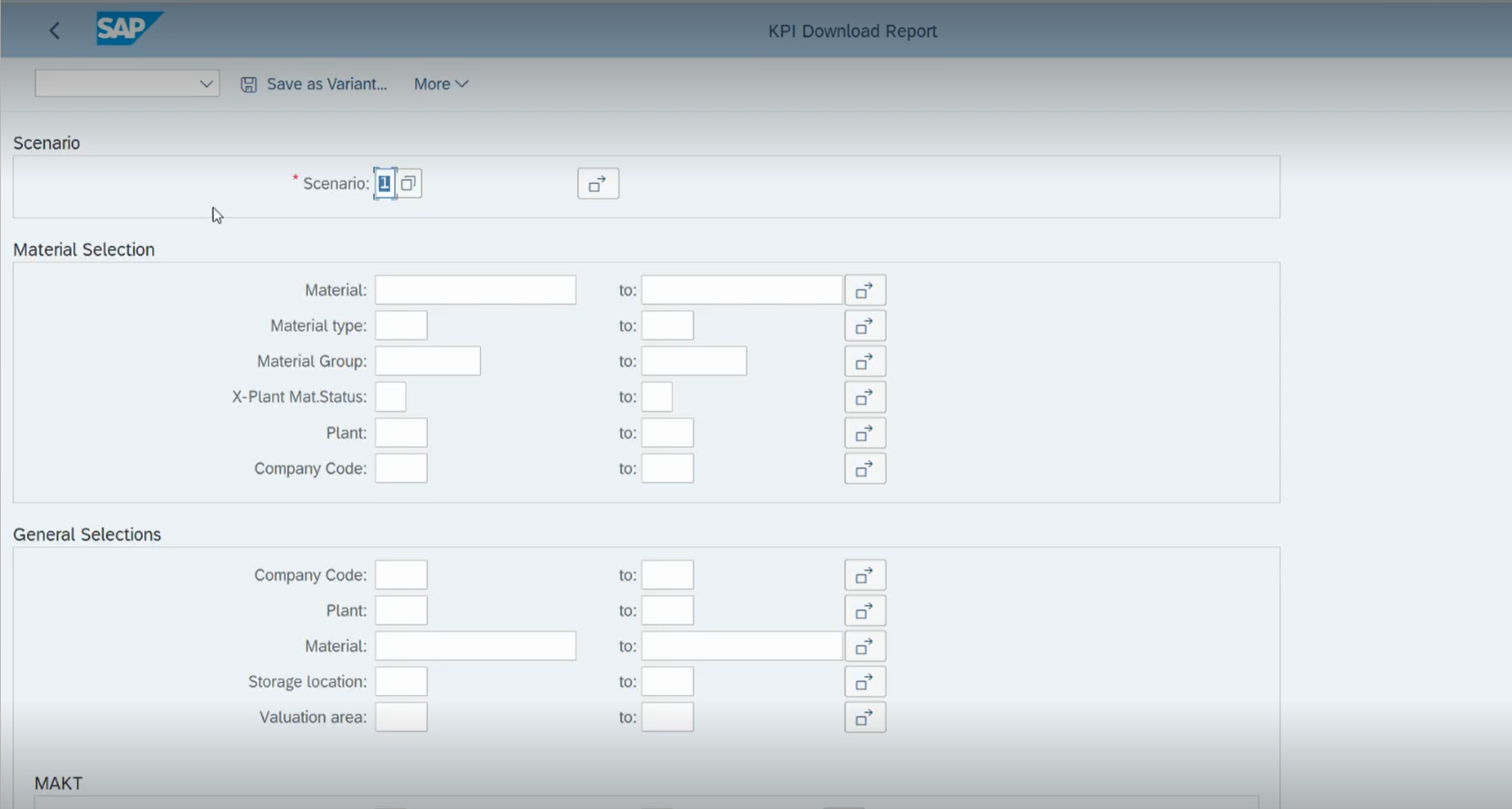 SAP Download Program