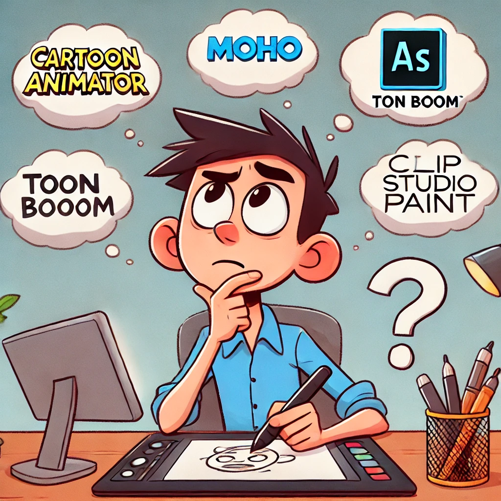 2D Animation Software Comparison: Which One is Right for You?