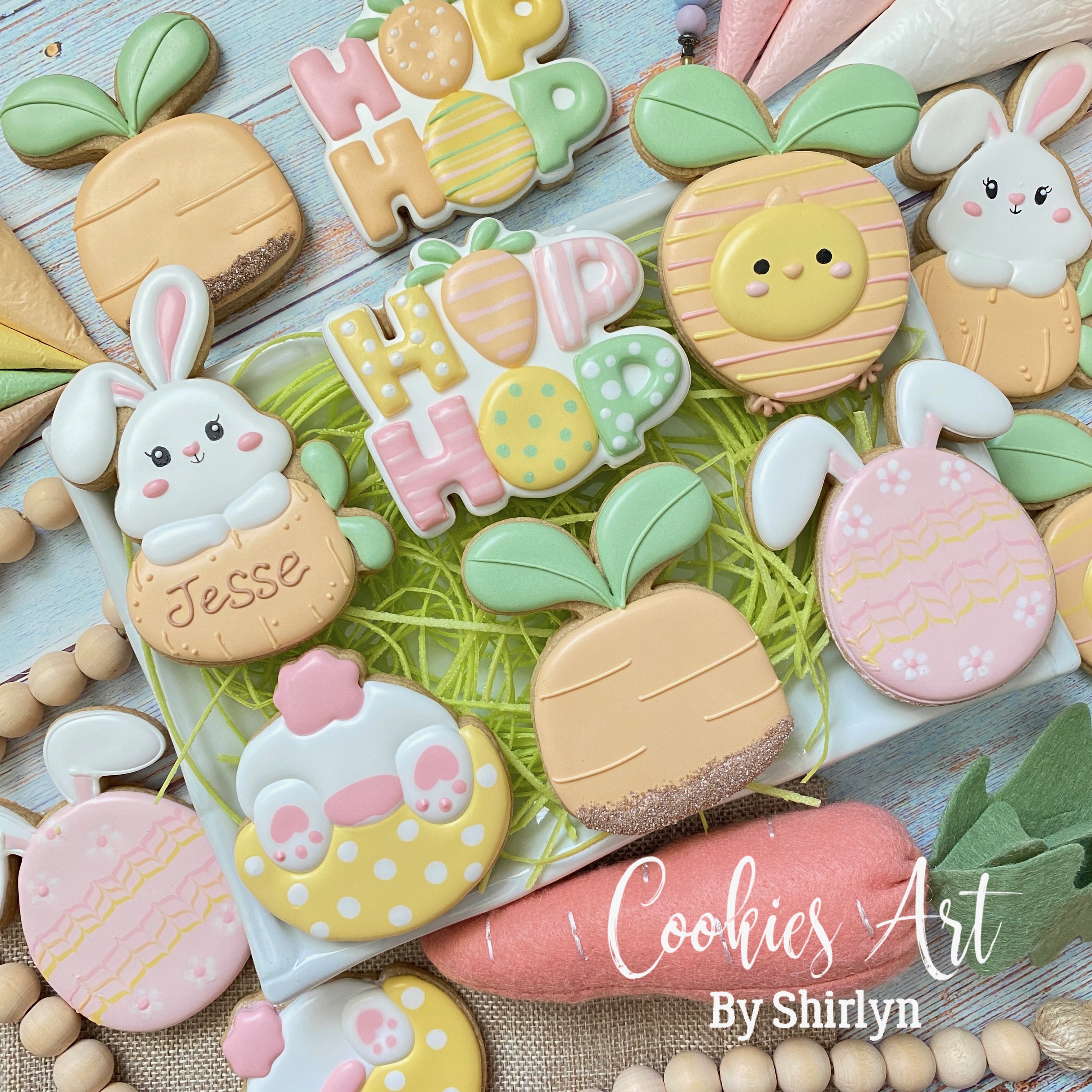 Beginners Class#1 - Easter Online Cookie Class
