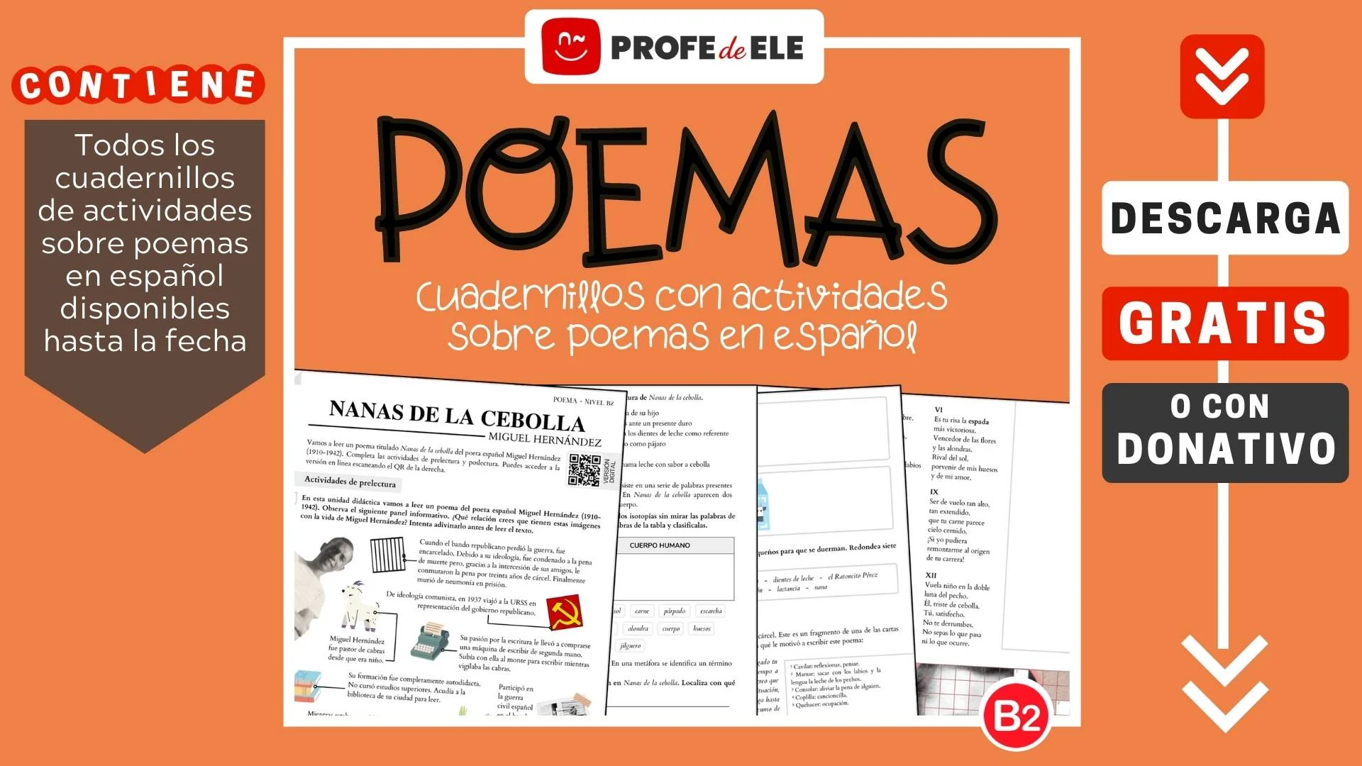 Poemas - Cuadernillos de actividades