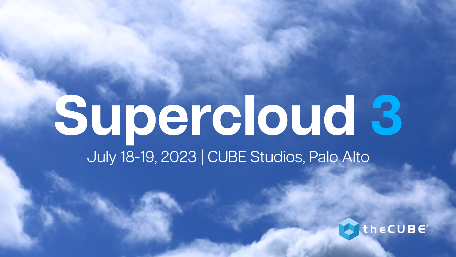 Supercloud 3 | Speakers