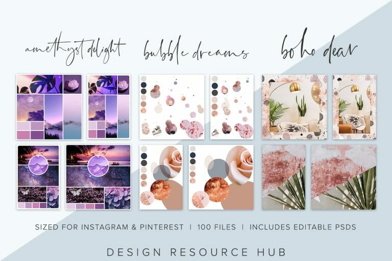 Editable Moodboard Templates Bundle - The Design Resource Hub