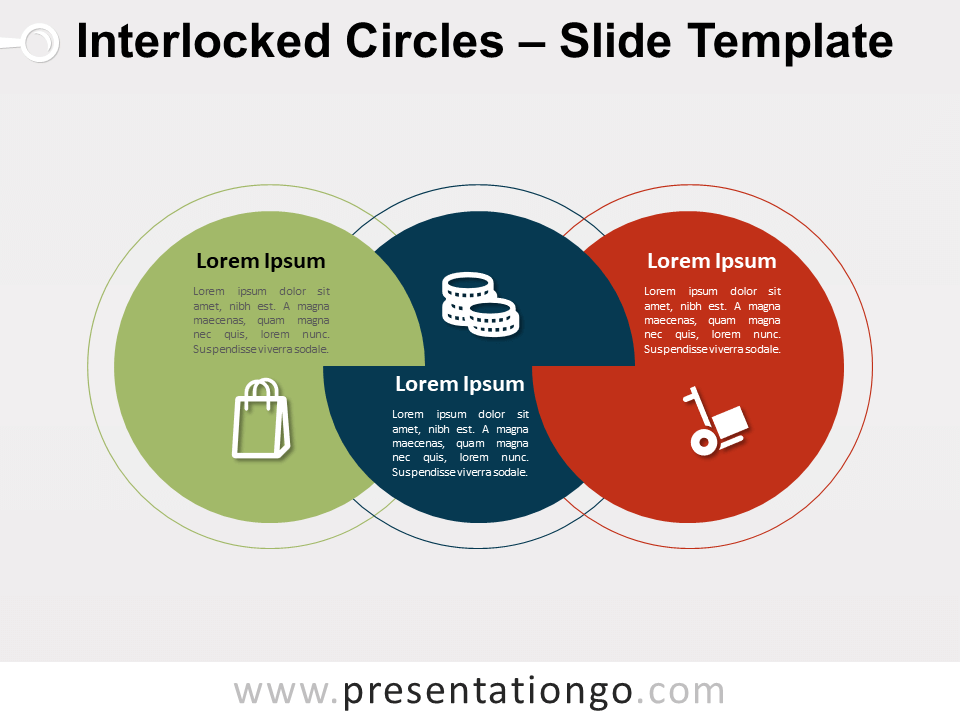 3 Circles Diagram For Powerpoint Presentationgo Rezfoods Resep 