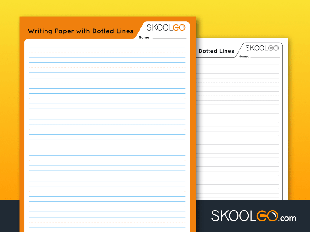 Printable Dotted Thirds Paper