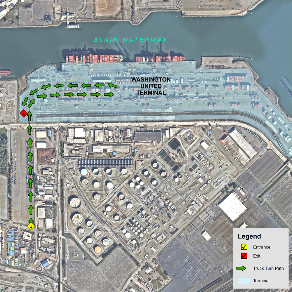 WUT map | The Northwest Seaport Alliance