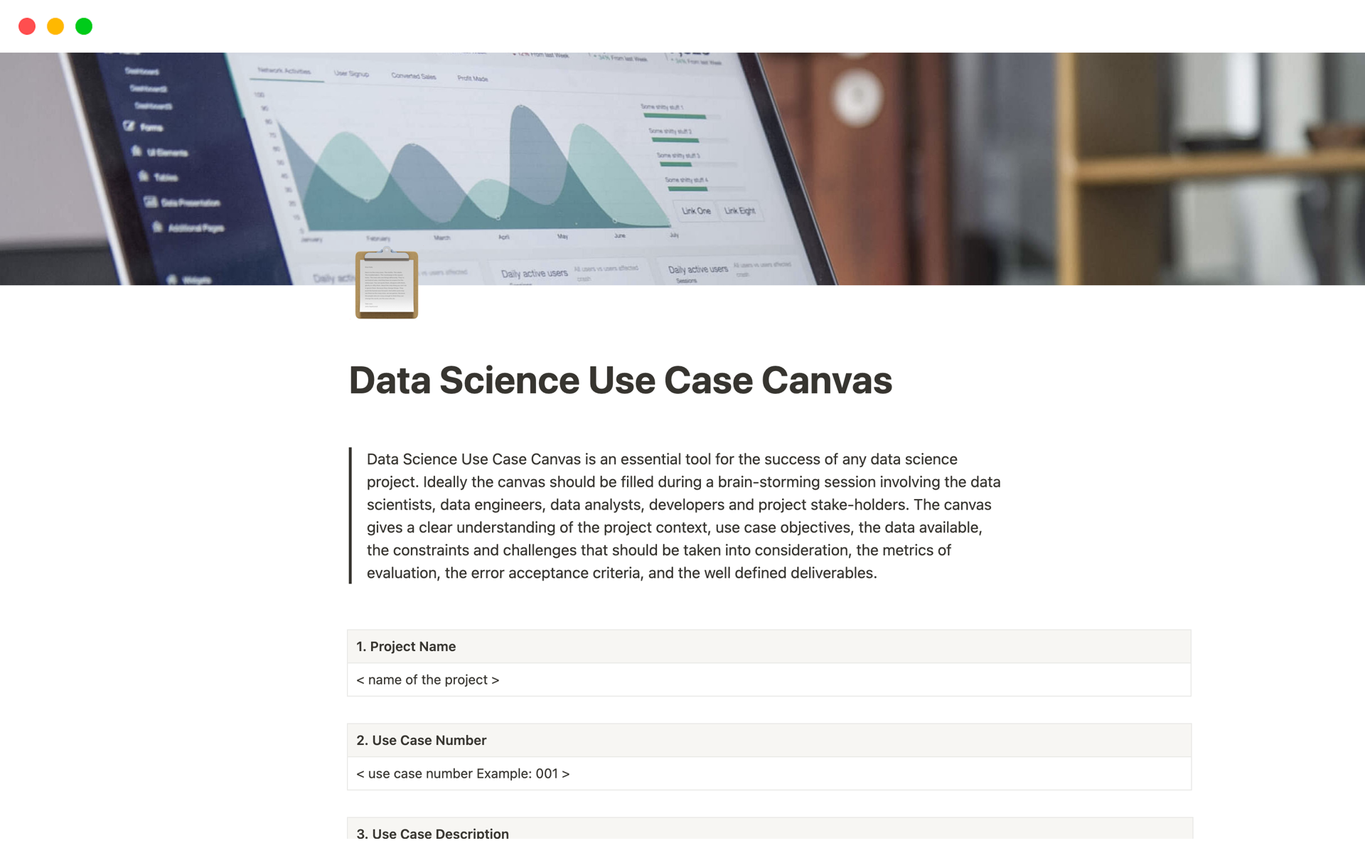 Data Science Use Case Canvas Template By Achd Notion Marketplace Data Science Use Case Canvas Template By Achd Notion Marketplace