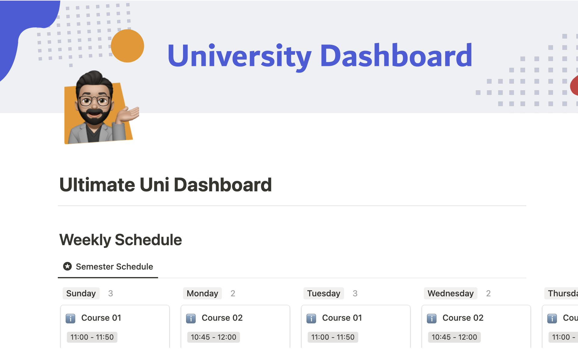 Ultimate Uni Dashboard Template | Notion Marketplace