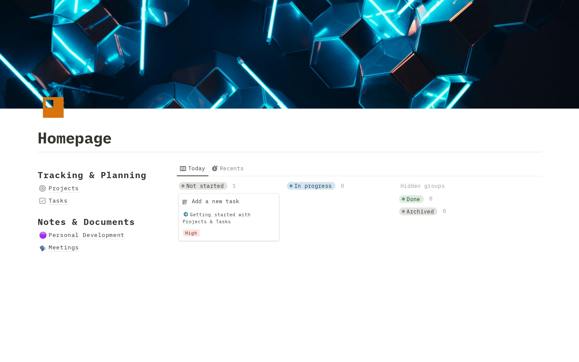 Homepage Template | Notion Marketplace