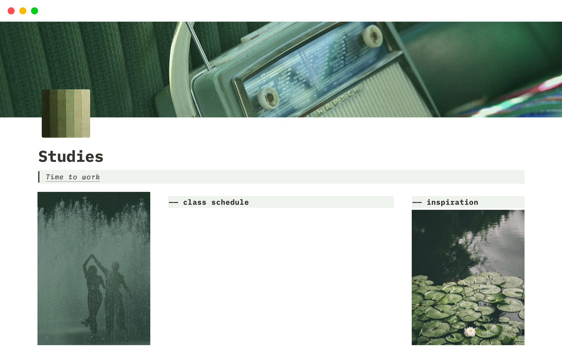 Studies Template | Notion Marketplace