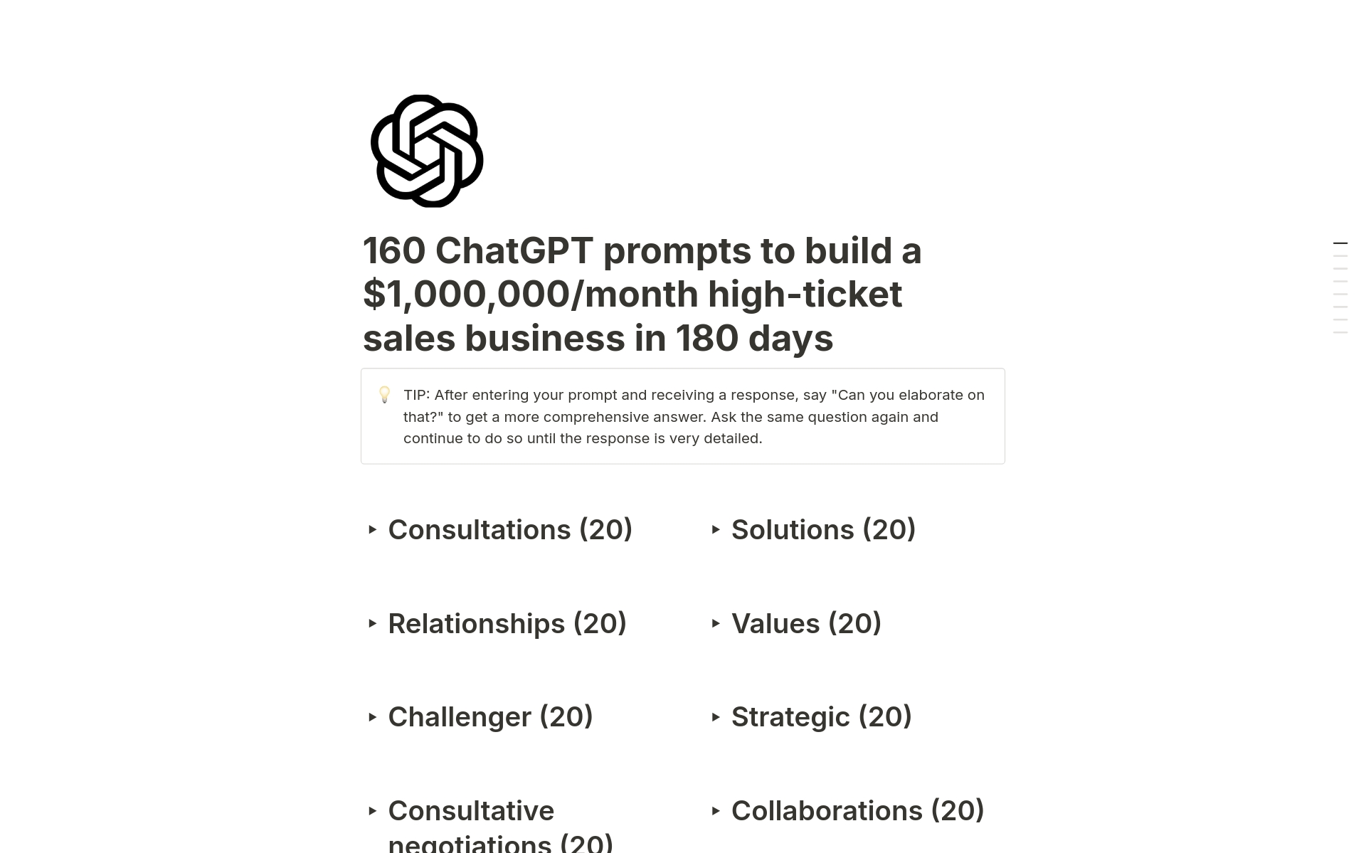 Notion ChatGPT Prompt Template : r/Notion - lucox.cl