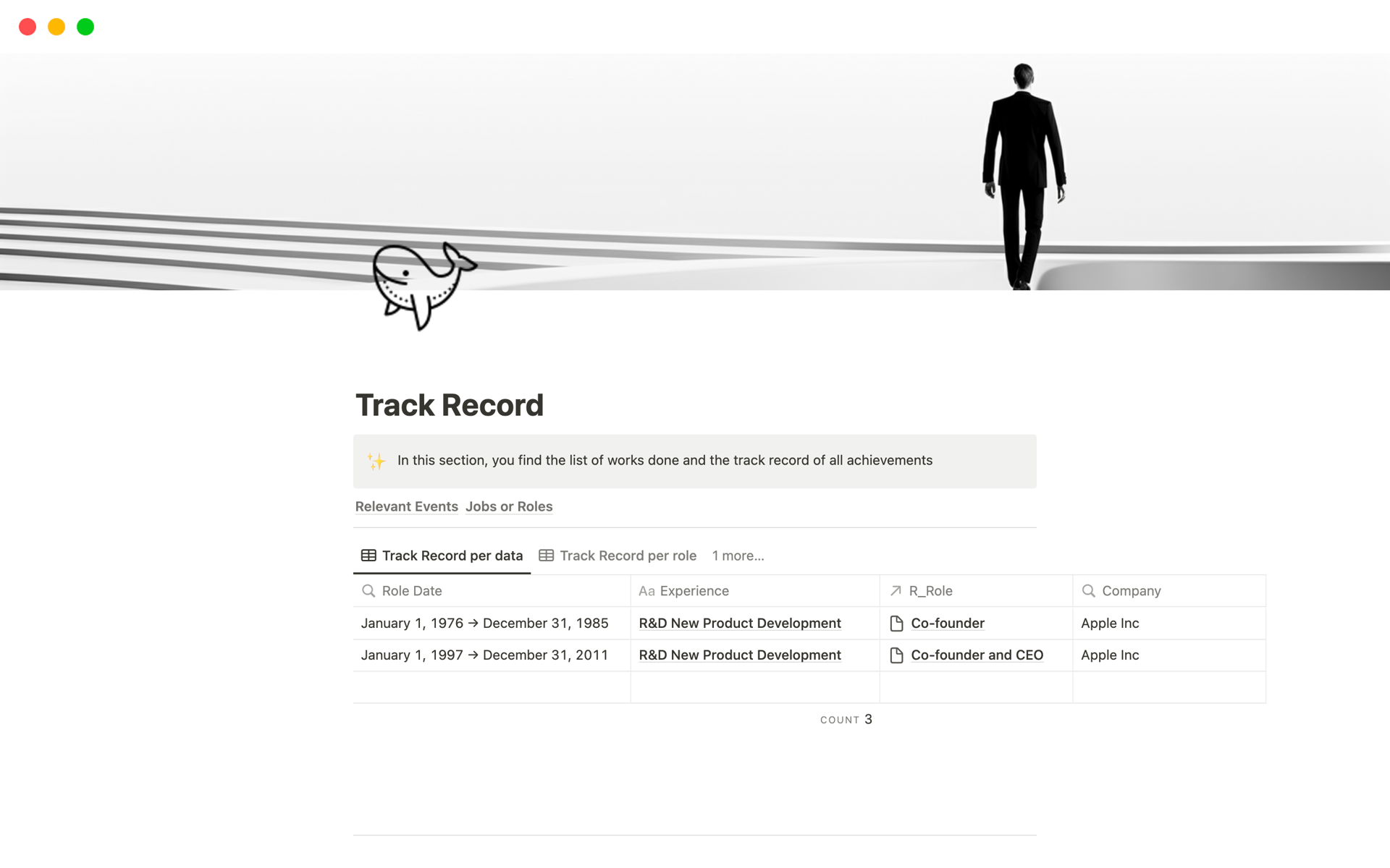Track Record to Success Template by MyThoo | Notion Marketplace