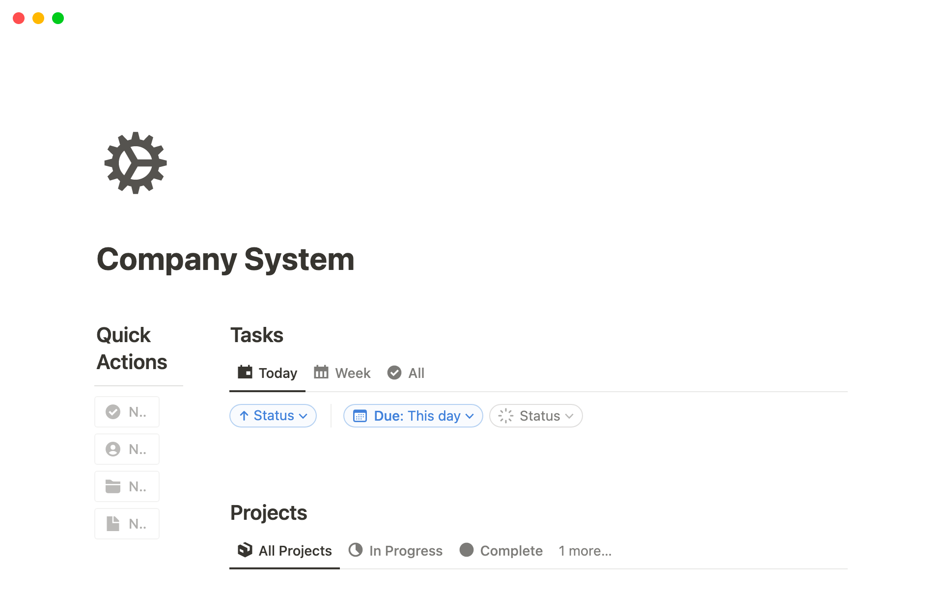 Notion Company System Template by Brian N | Notion Marketplace