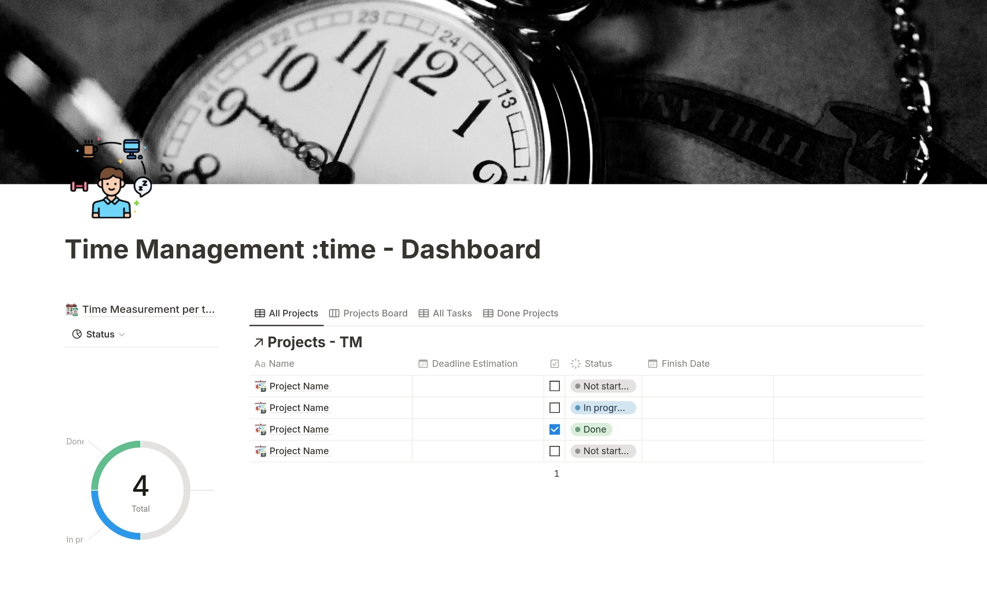Time Management ⏱️ Template by Mike | Notion Marketplace