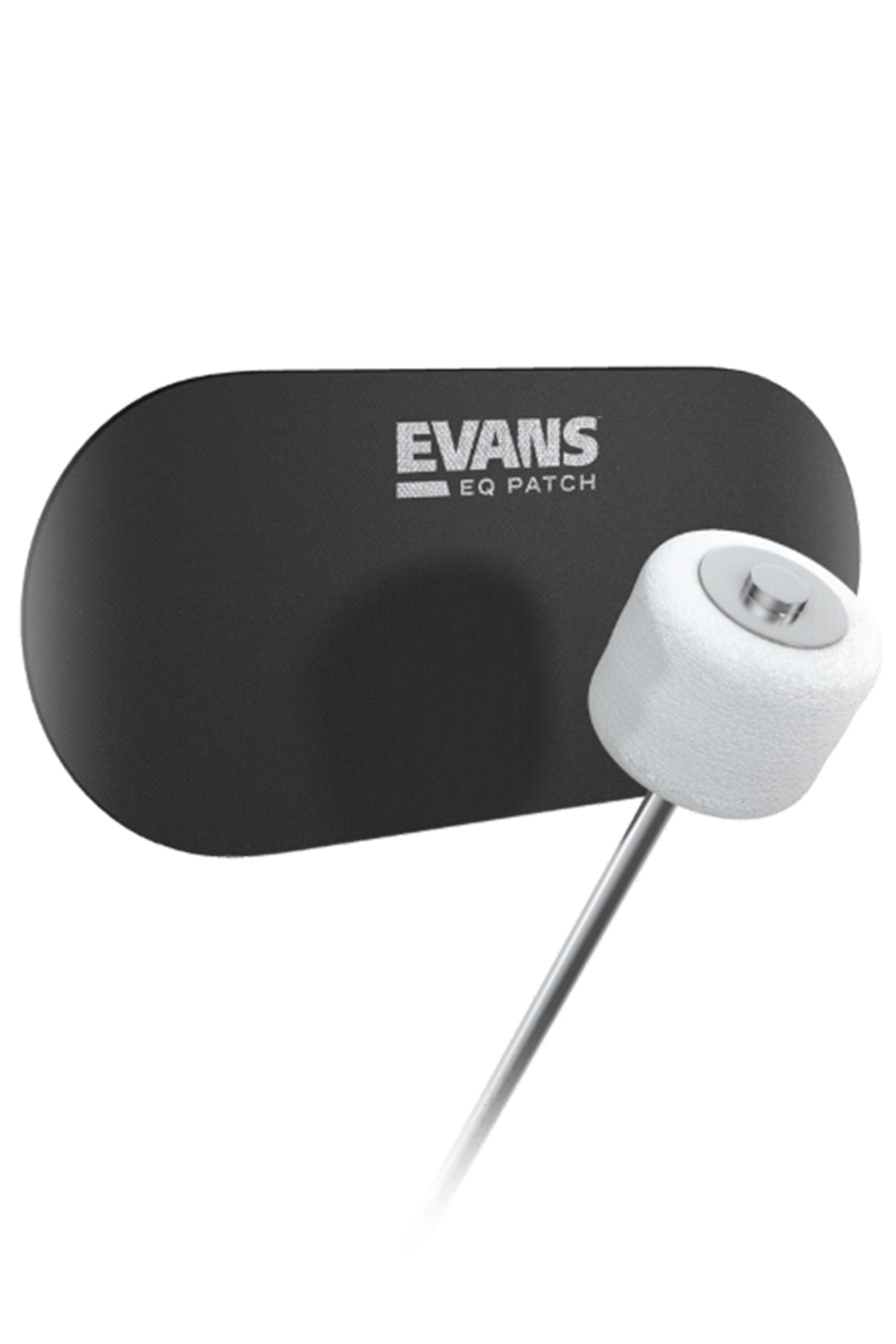 Evans EQPB2 Double Patch Black - Guitar Guys