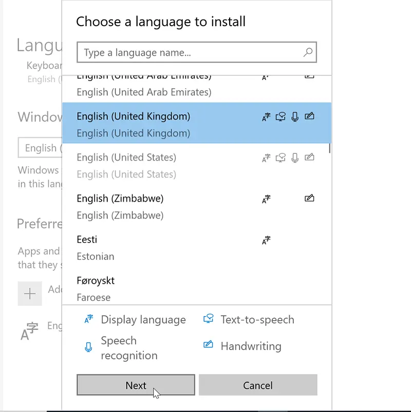 How To Change Keyboard From US To UK In Windows 10