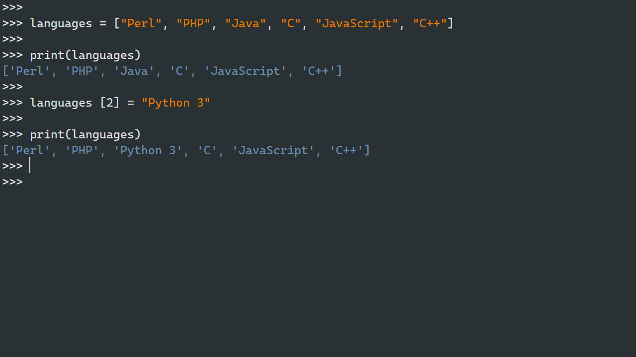 Learn How To Modify List Elements In Python List