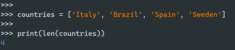 Python Get Length Of List Size Of List In Python 