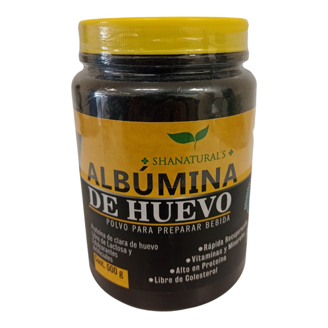 Shanatural s Alimento En Polvo Alb mina De 500 Gr