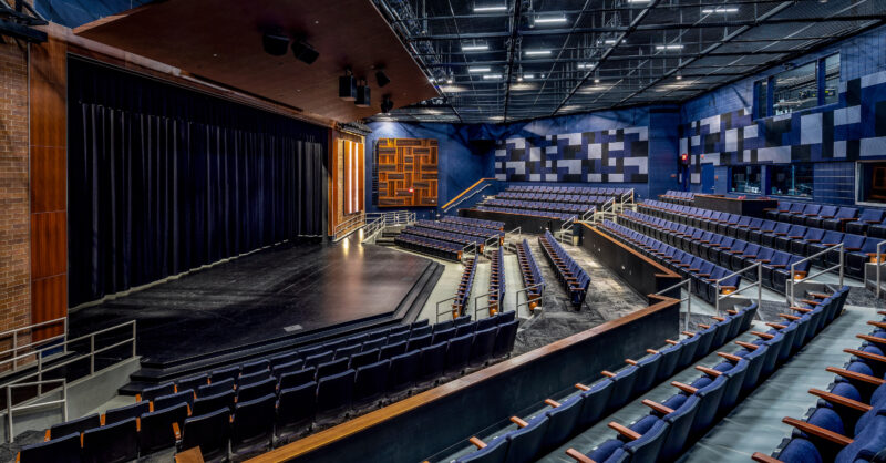 school auditorium dimensions