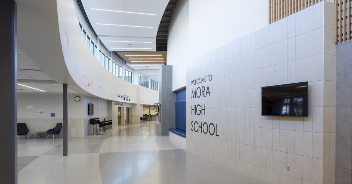 Mora High School | Wold Architects & Engineers